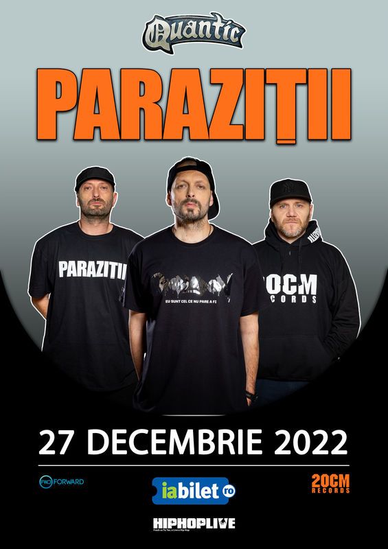 PARAZITII live - Concerte - Bucuresti, Romania