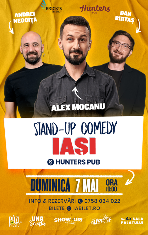 Super Stand-up cu Alex Mocanu, Andrei Negoiță și Dan Birtaș - Diverse ...